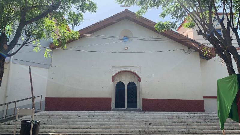 Preparan convivio en la parroquia de Lislique.